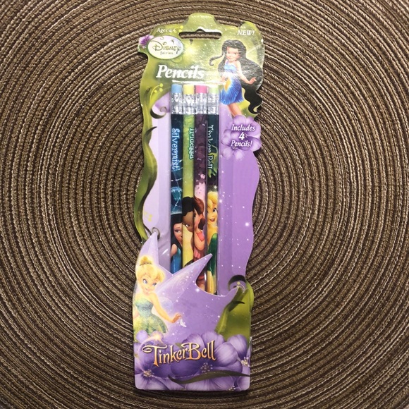 Disney | Office | Disney Fairies Tinkerbell Pencils | Poshmark